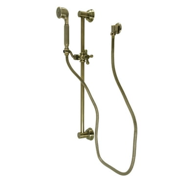 Kingston Brass KAK3521W1 Made To Match Hand Shower Combo with Slide Bar ...
