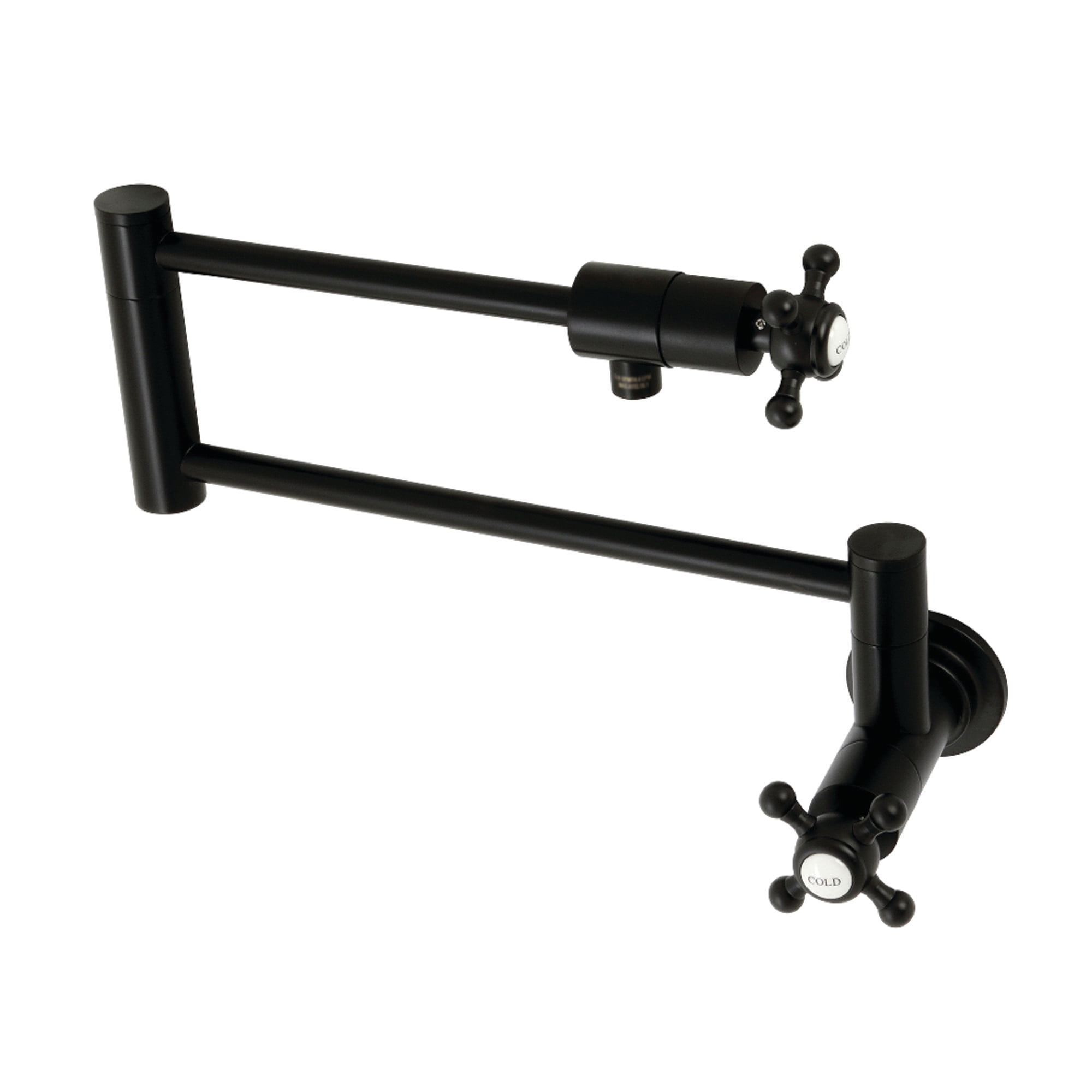 Kingston Brass KS4100BX Metropolitan Two-Handle 1-Hole Wall Mount Pot ...