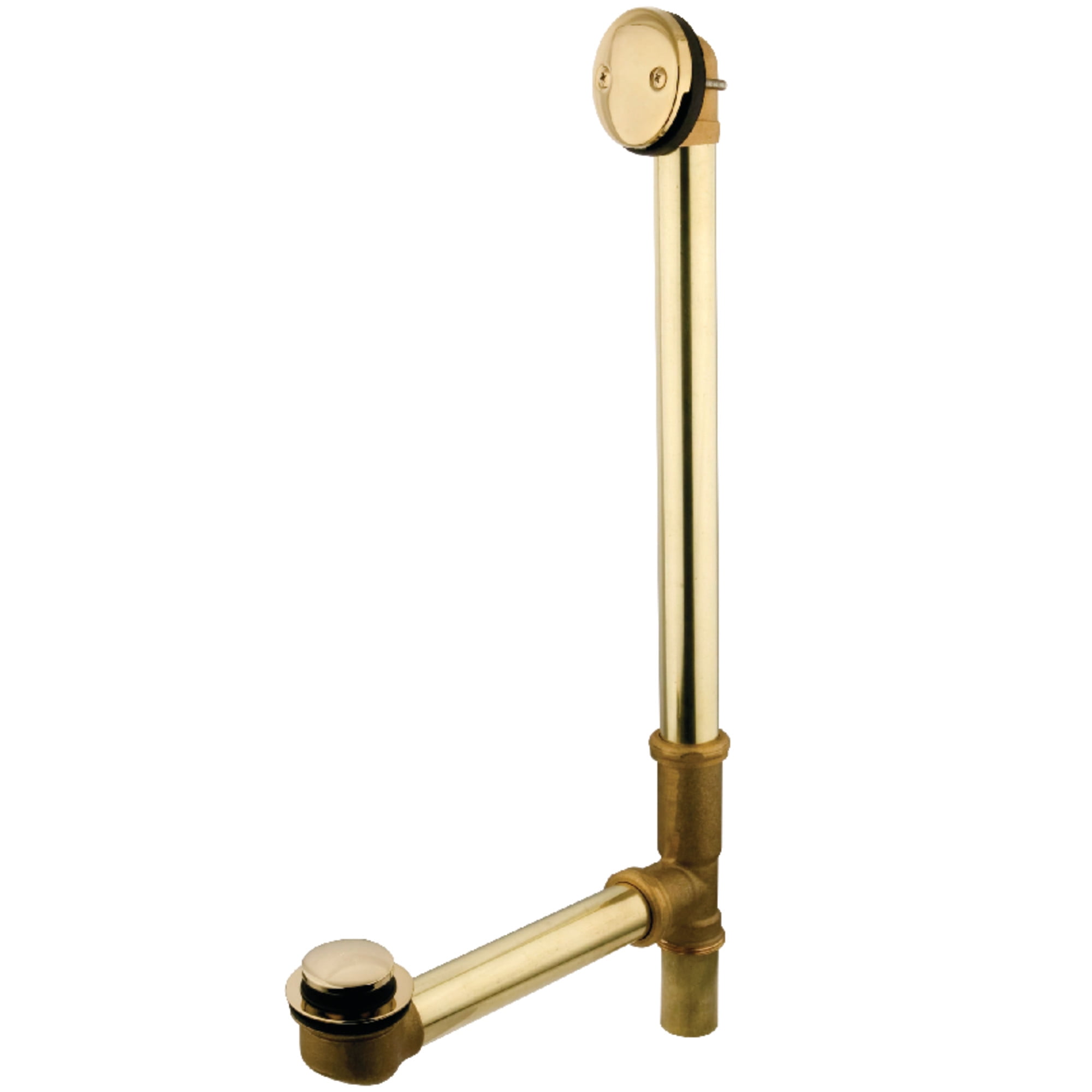 Kingston Brass PDTT2182 23-Inch Brass Toe Touch Tub Waste and Overflow ...