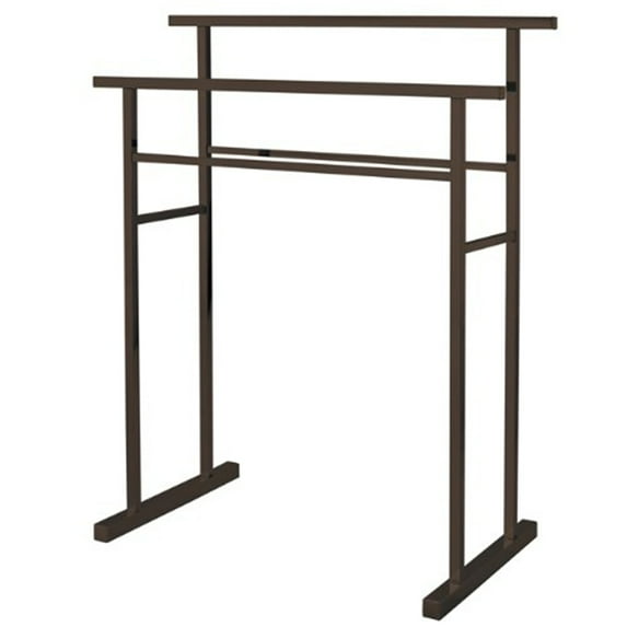 Kingston Brass Edenscape SCC8245 Pedestal Steel Construction Towel Rack ...