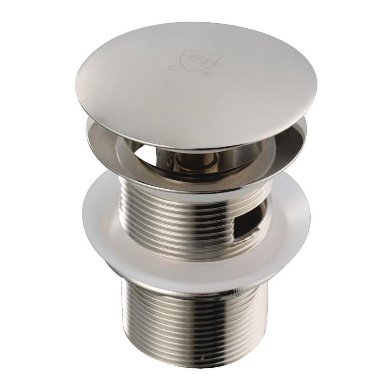 Kingston Brass Trimscape Toe-Touch Tub Drain with Overflow, Polished ...