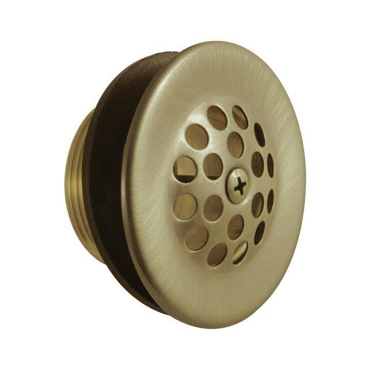 Kingston Brass Tub Drain Strainer and Grid Antique Brass - Walmart.com