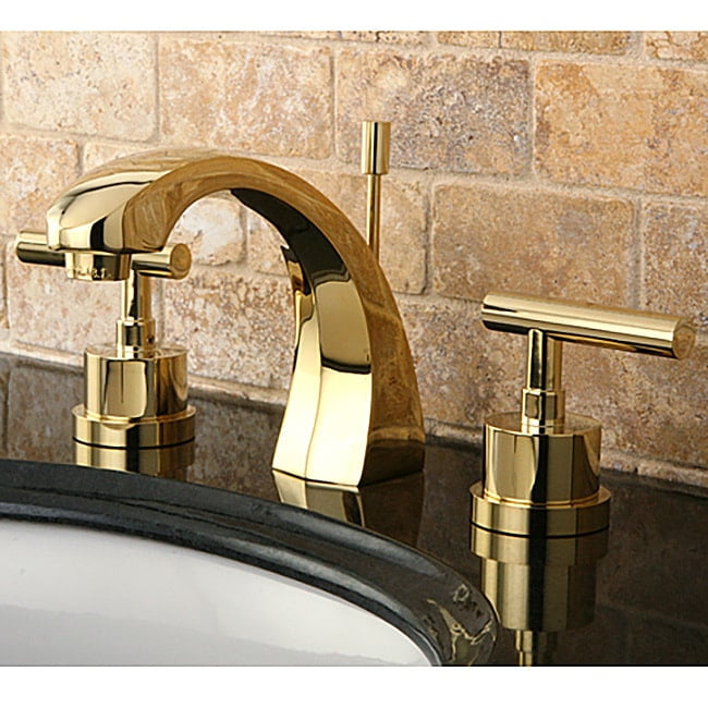 Kingston Brass Two Handle 8 in. to 16 in. Widespread Lavatory Faucet ...