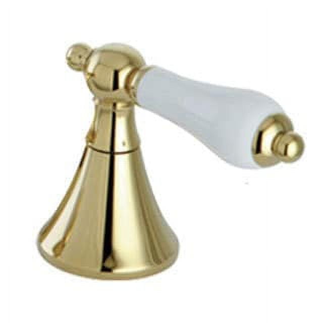 Kingston Brass Two-Handle Polished Brass Widespread Bathroom Faucet ...