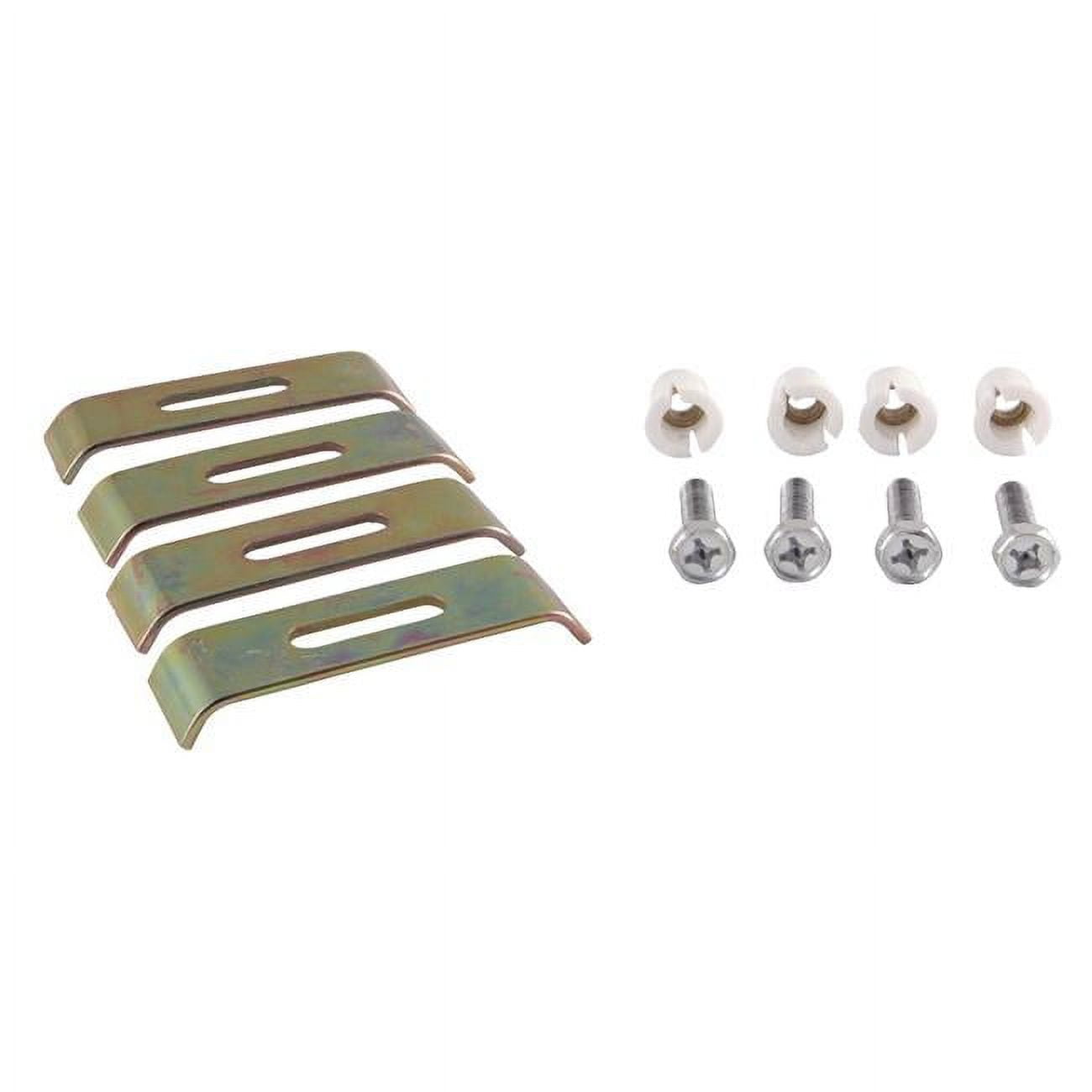 Kingston Brass KUHDWR4 4-Pieces Undermount Clip for Stainless Steel ...