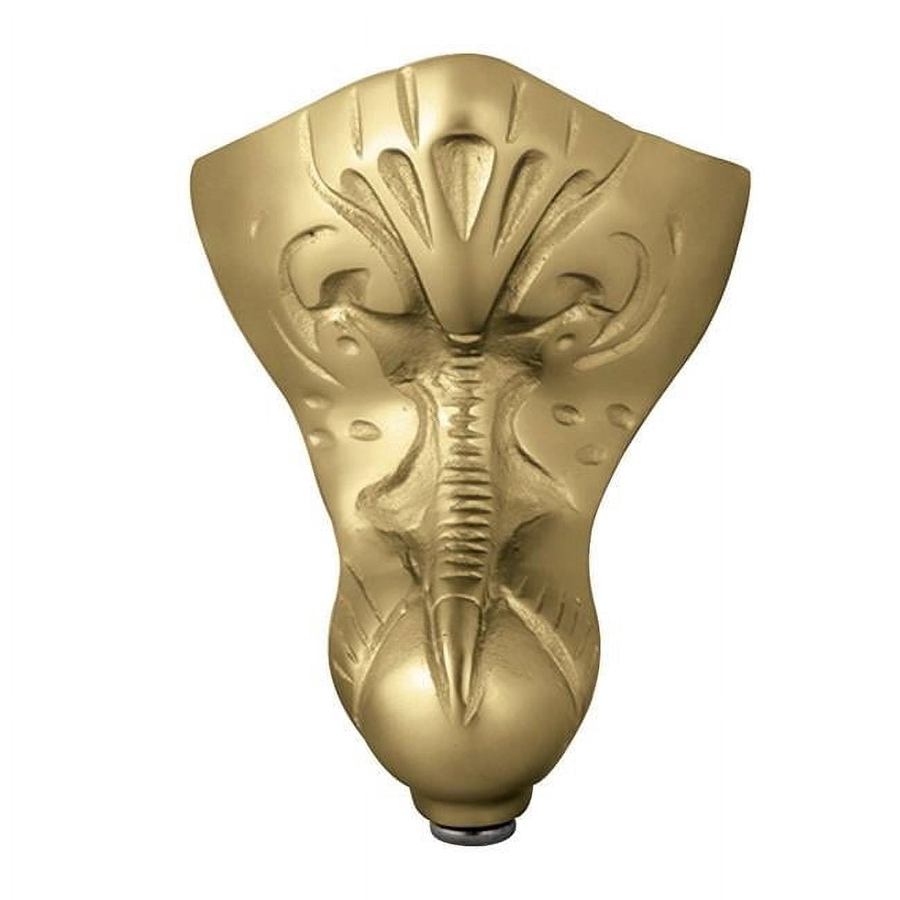 Kingston Brass VCTNT7 Aqua Eden Tudor Iron Tub Feet, Brushed Brass - 4 ...