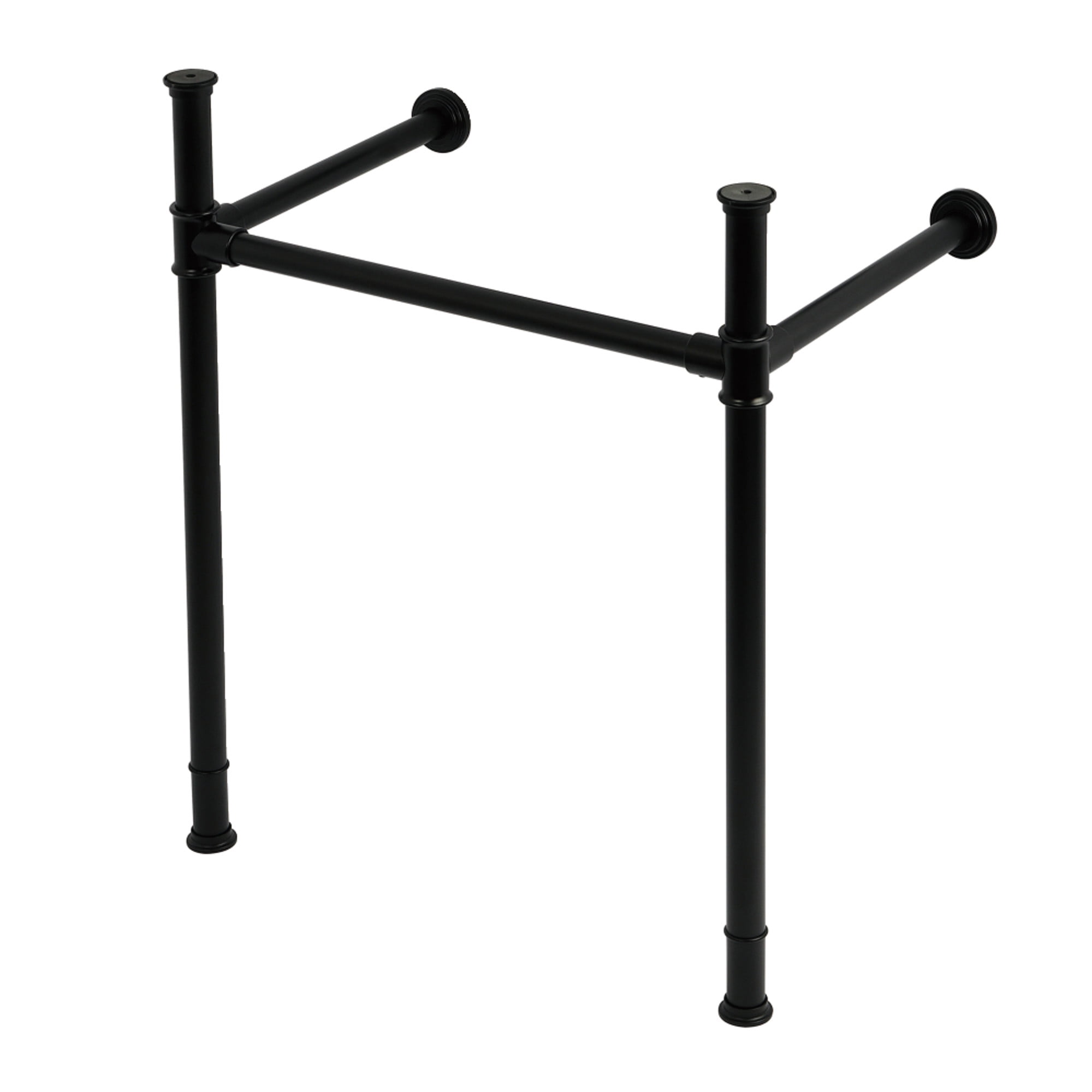 Kingston Brass VPB34250 Stainless Steel Console Sink Legs, Matte Black ...