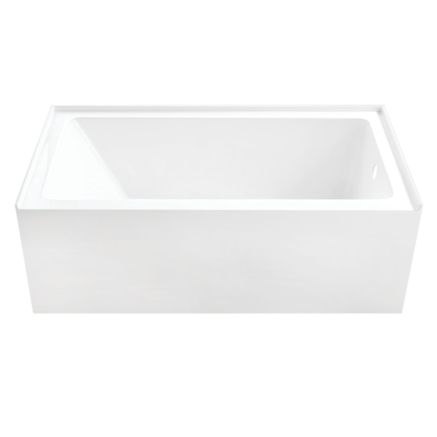 Kingston Brass VTAP6031R22T Aqua Eden 60" Anti-Skid Acrylic Alcove Tub ...