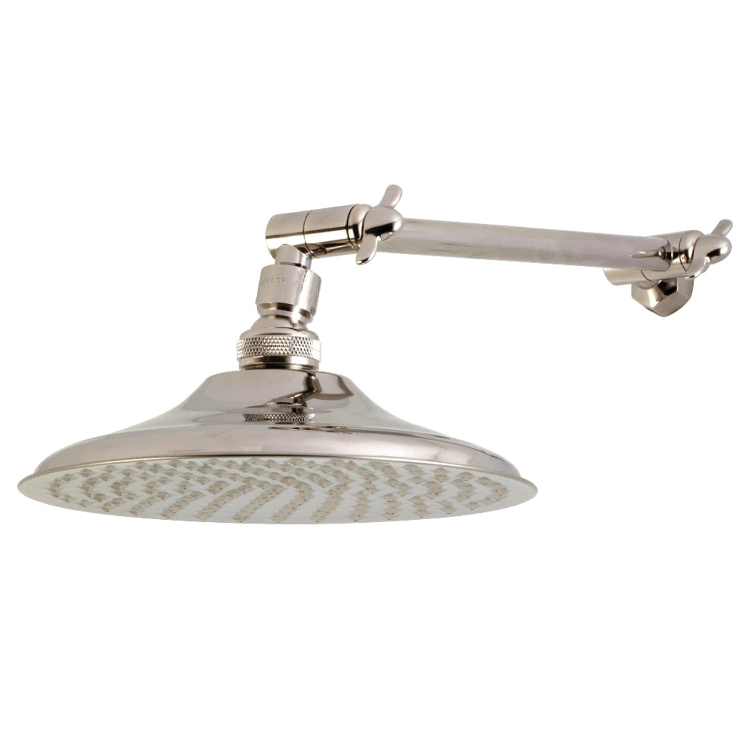 Kingston Brass Victorian Shower Head with Adjustable Shower Arm ...