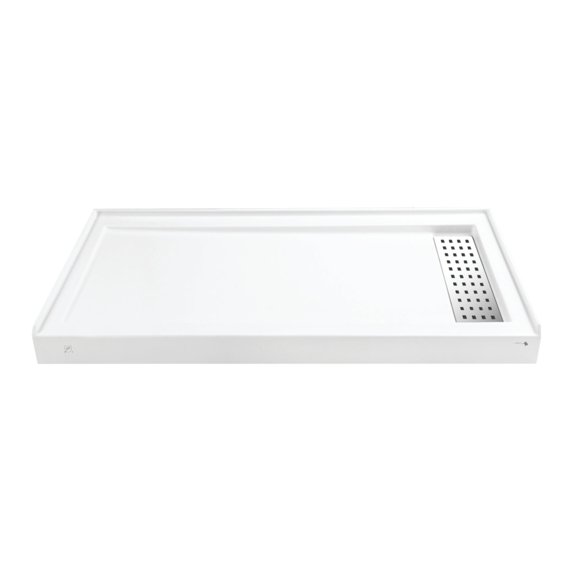Kingston Brass VTSB60325RT Curacao 60" x 32" Anti-Skid Acrylic Single ...