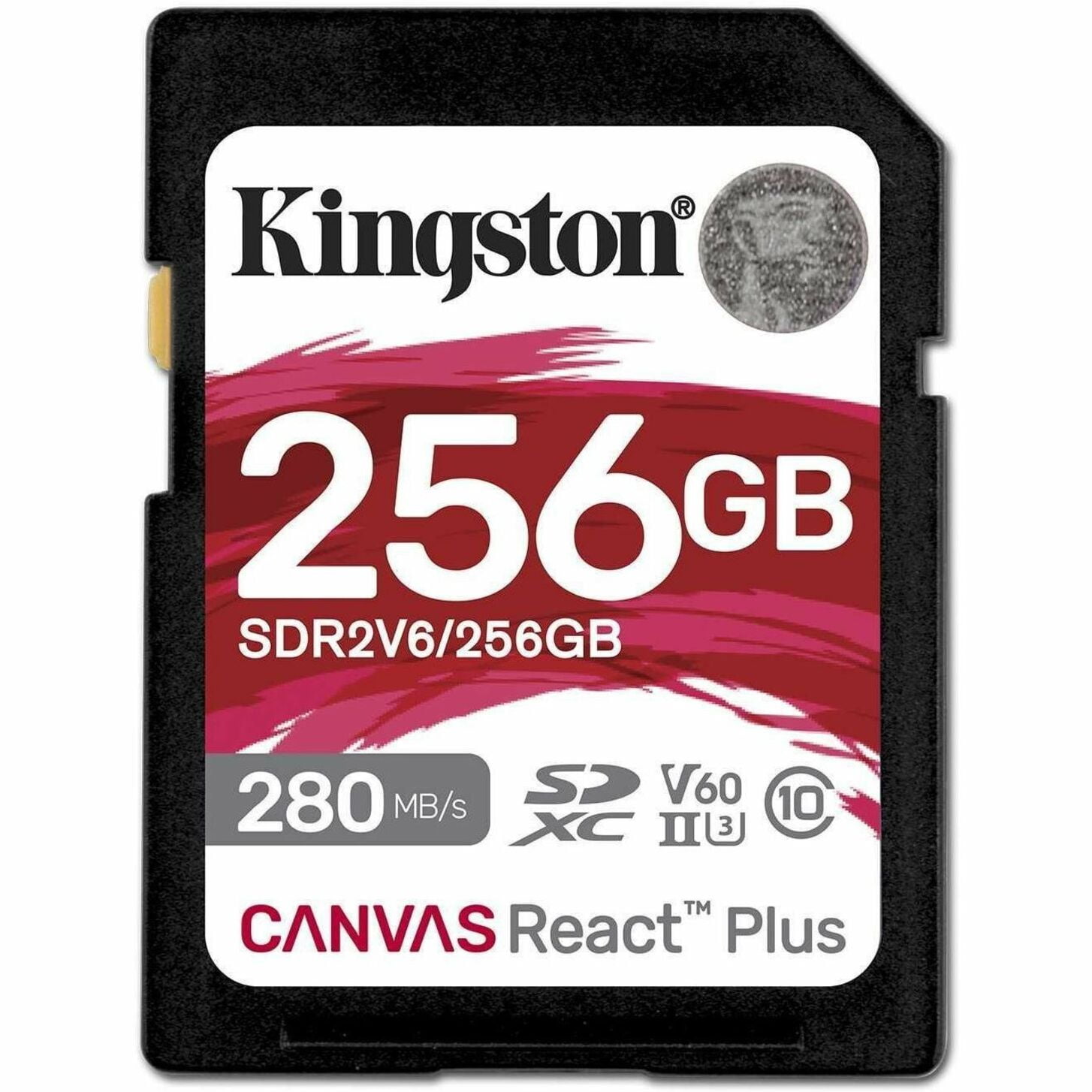 Kingston Canvas React Plus 256 GB Class 10/UHS-II (U3) V60 SDXC ...