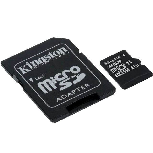 Kingston Canvas Select 32GB MicroSDHC Class 10 MicroSD Memory Card UHS ...