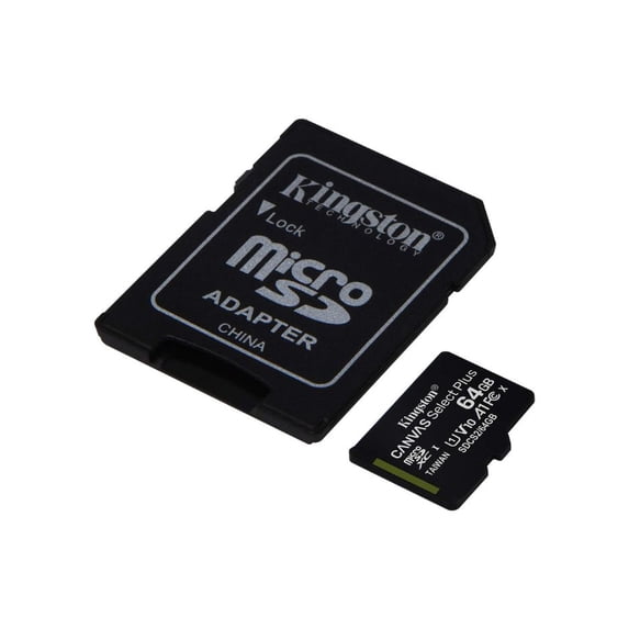 Kingston Canvas Select Plus MicroSD Card - 64GB - Walmart.com