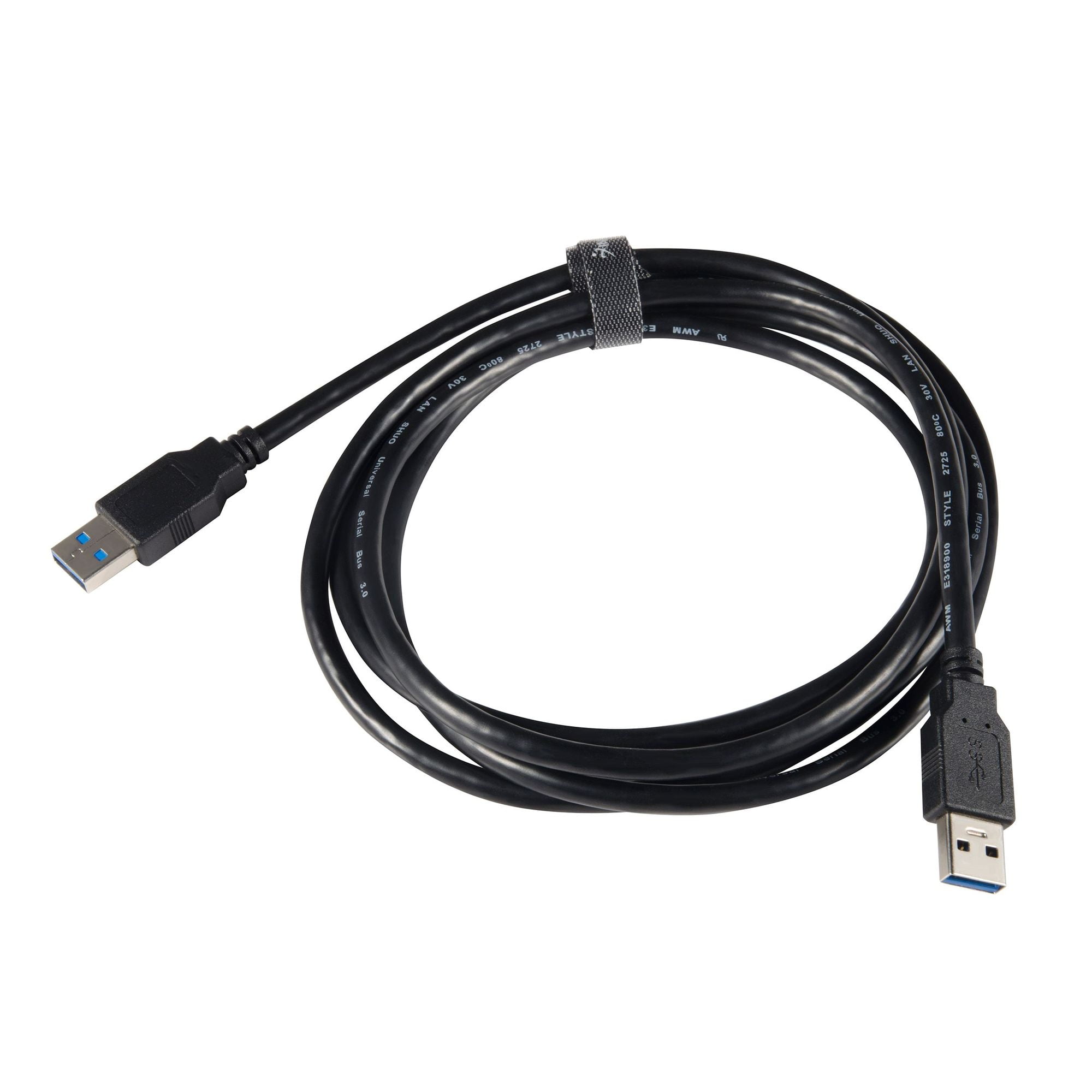 1feet USB 3.0 A Male to A Male Cable Cord Lead Black and Blue - Walmart ...