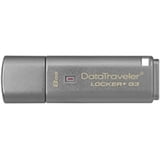 Kingston DataTraveler Locker+ G3 - USB flash drive - 8 GB - Walmart.com