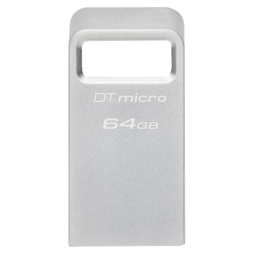 Kingston DataTraveler Micro USB Flash Drive - 64 GB - USB 3.2 (Gen 1 ...