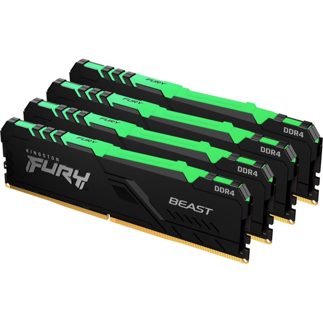 Kingston FURY Beast 128GB (4 x 32GB) DDR4 SDRAM Memory Kit - Walmart.com