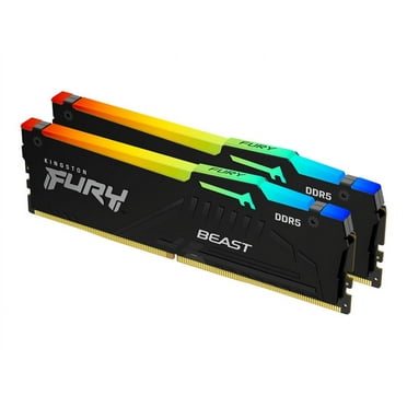 Kingston FURY Beast RGB 16GB 3600MT/s DDR4 CL17 DIMM (Kit of 2) - Walmart.com