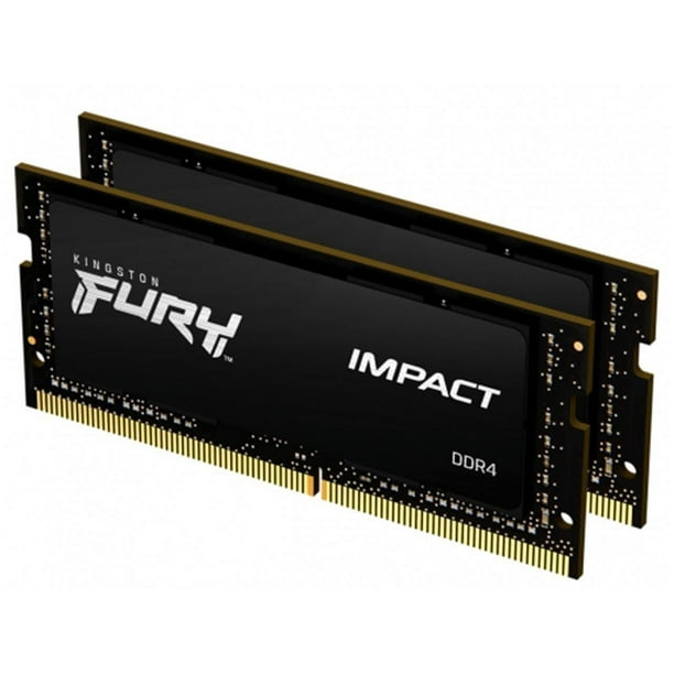 Kingston FURY Impact 32GB (2 x 16GB) 262-Pin DDR5 SO-DIMM DDR5 6400 (PC5 51200) Laptop Memory ...