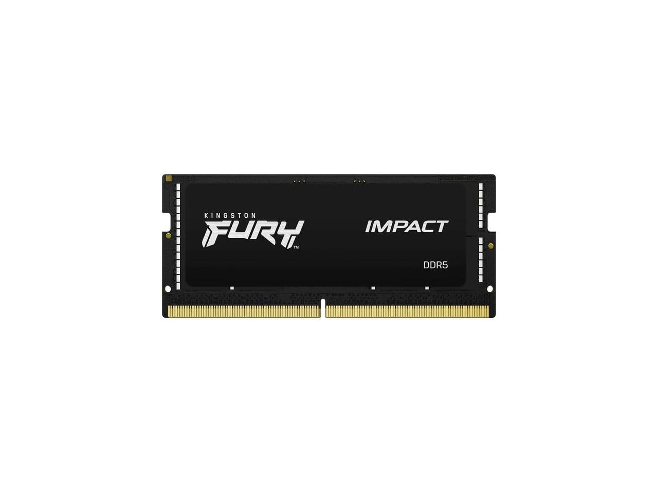 Kingston FURY Impact 32GB 262-Pin DDR5 SO-DIMM DDR5 5600 (PC5 44800) Memory (Notebook Memory ...