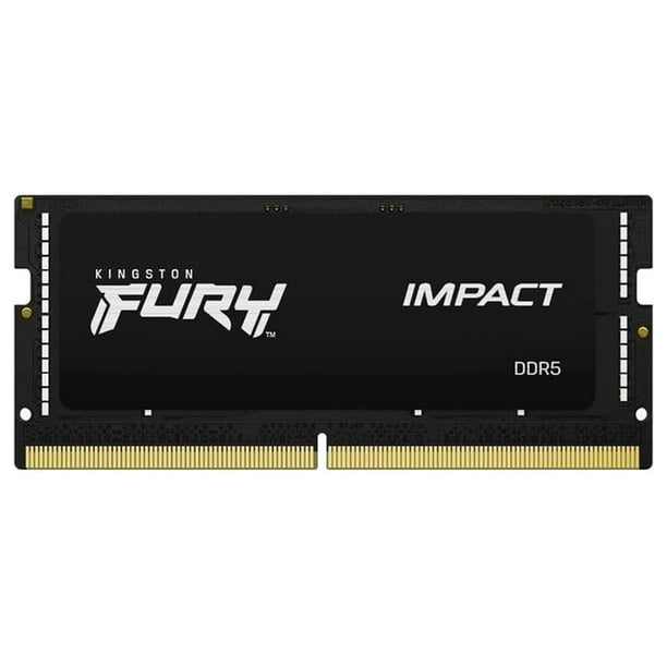 Kingston FURY Impact 64GB (2 x 32GB) 262-Pin DDR5 SO-DIMM DDR5 5600 (PC5 44800) Laptop Memory ...