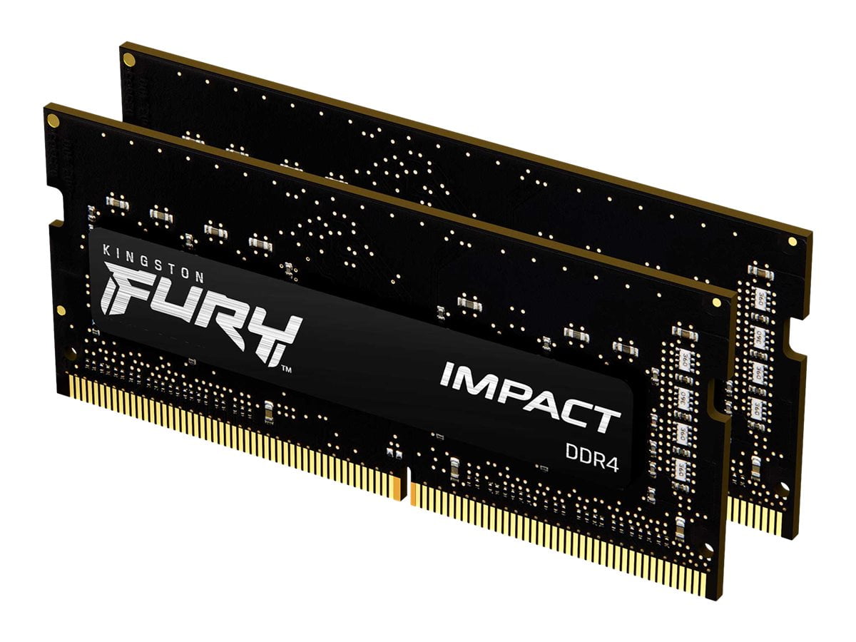 Kingston FURY Impact - DDR4 - kit - 32 GB: 2 x 16 GB - SO-DIMM 260-pin ...