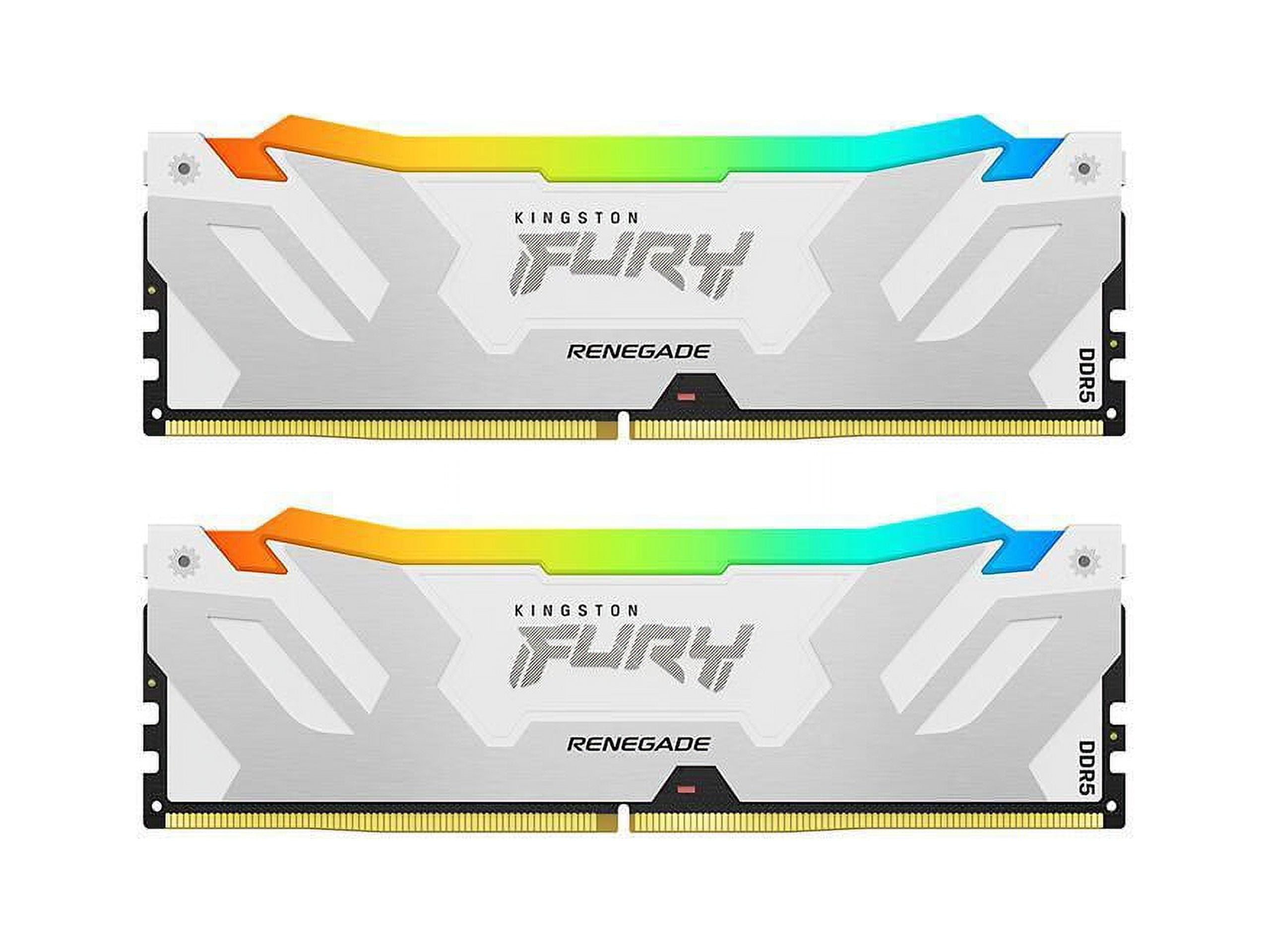 Kingston Fury Renegade 32GB (2 x 16GB) 288-Pin PC RAM DDR5 8000 (PC5 64000) Desktop Memory Model ...
