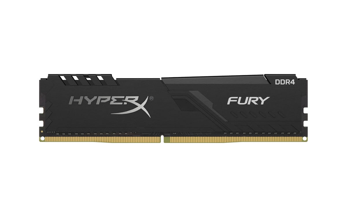 Kingston HyperX Fury 16GB 3600MHz DDR4 RAM CL17 DIMM 1Rx8 Black Single ...