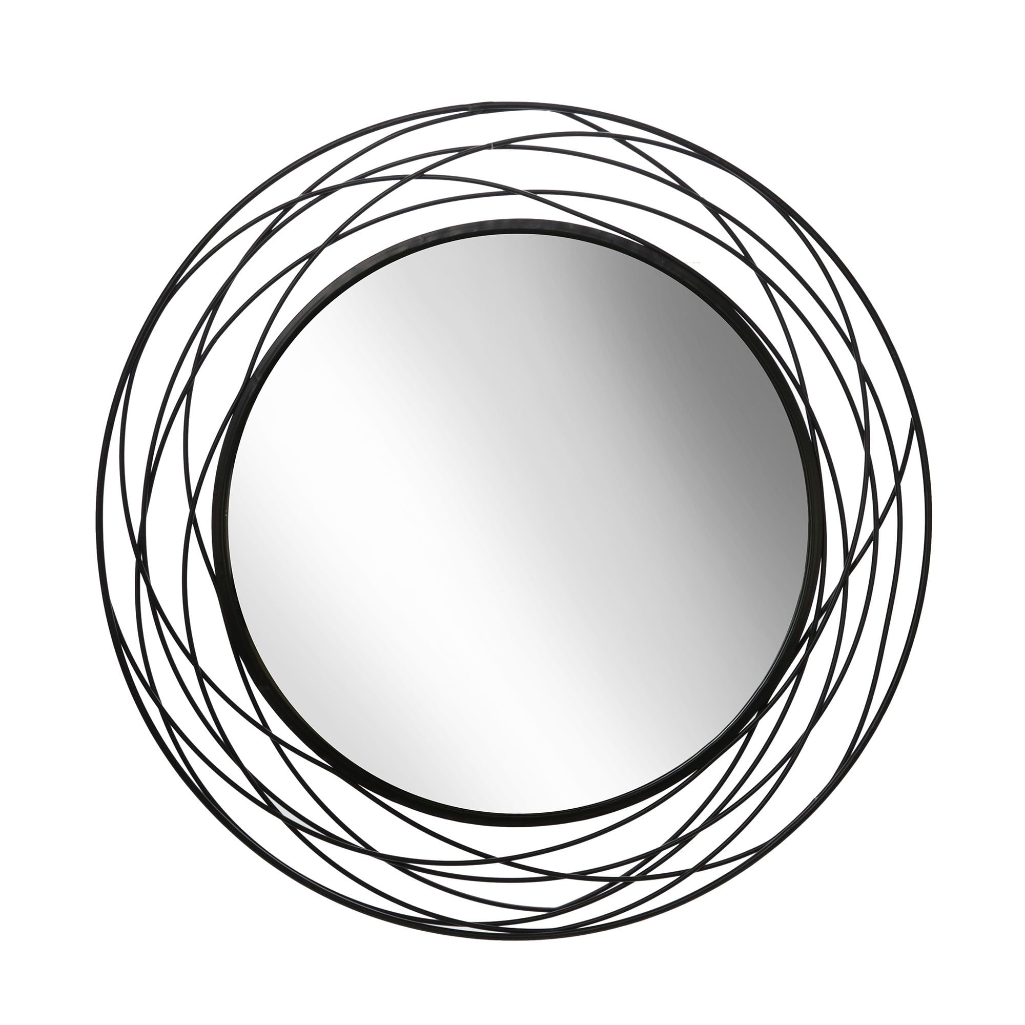 Swirl Oval Mirrors