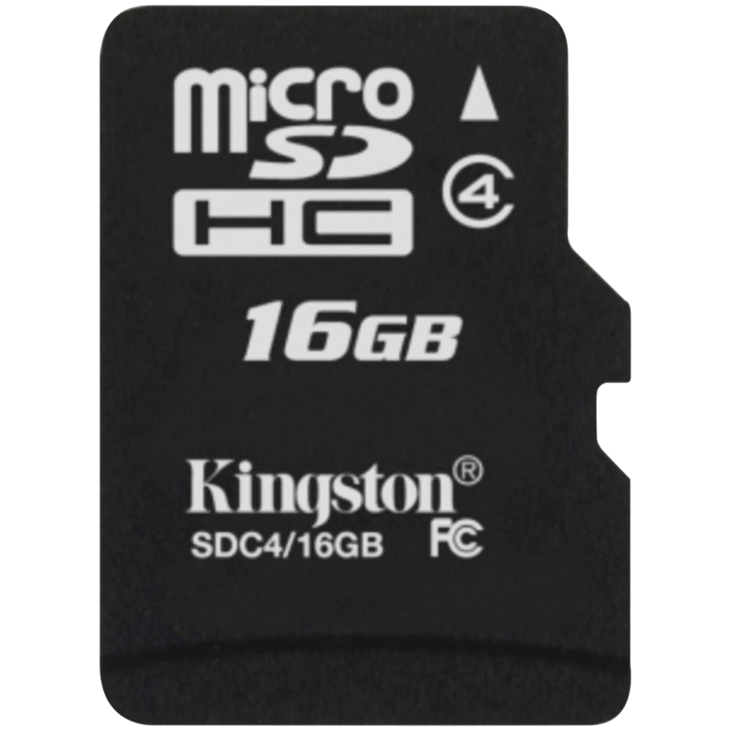 Kingston 16GB Class 4 microSDHC Memory Card with Adapter - Walmart.com
