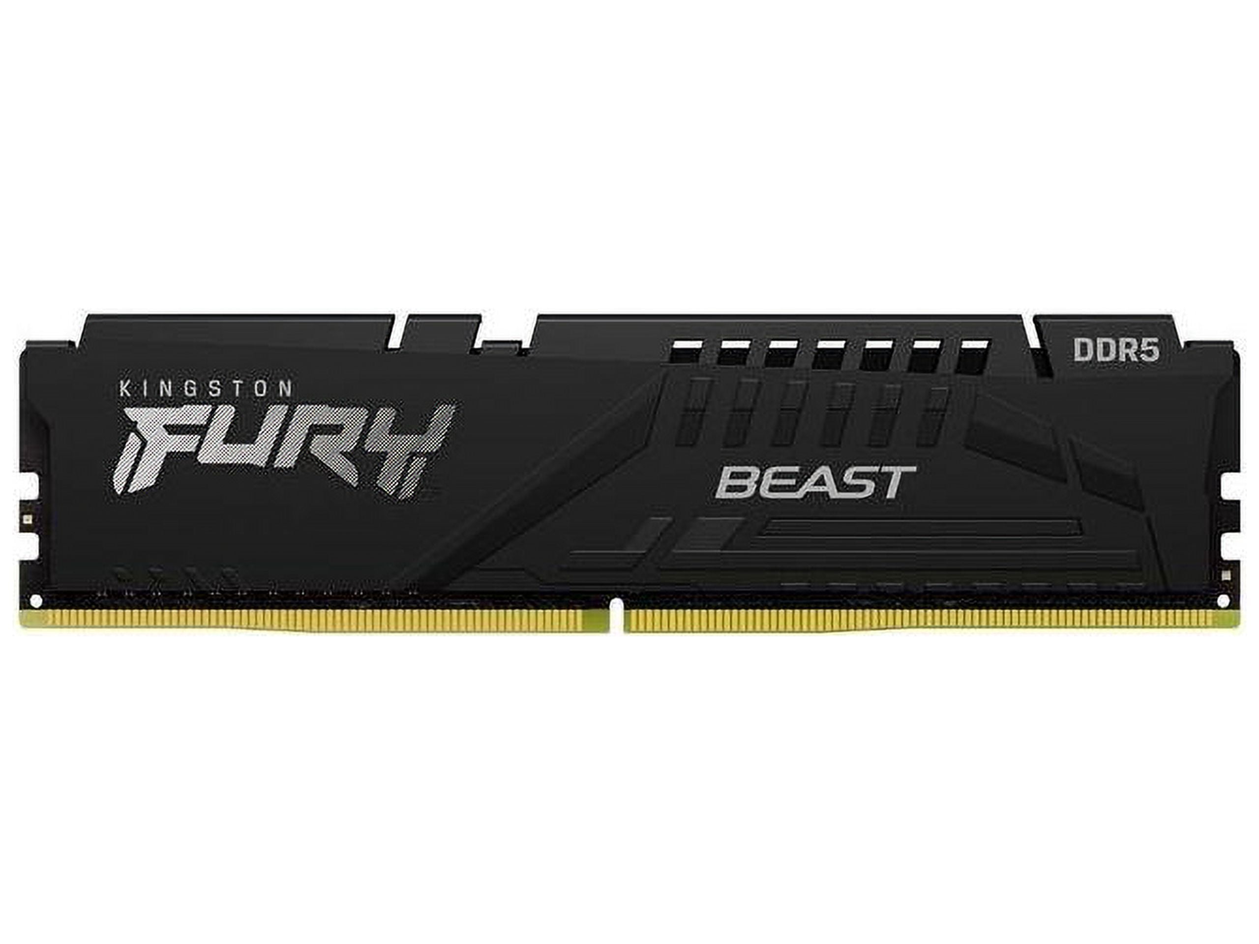 Kingston FURY Beast - DDR5 - module - 32 GB - DIMM 288-pin - 6000 MT/s ...
