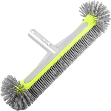 DIAEDGE Pool Brush For Cleaning Pool Walls Heavy Duty Inground Above ...