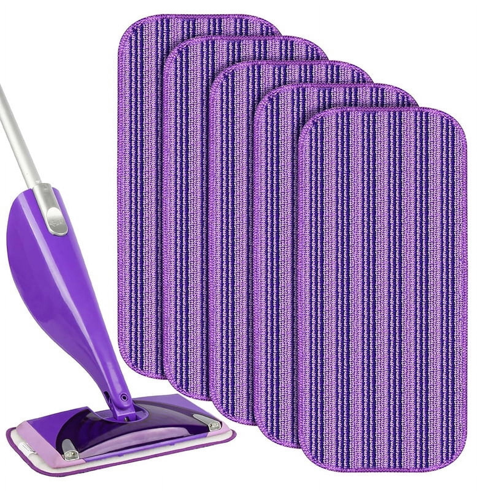 Kingswick Fit Swiffer Wet Jet 12-Inch Mop Compatible Reusable Mop Pads ...
