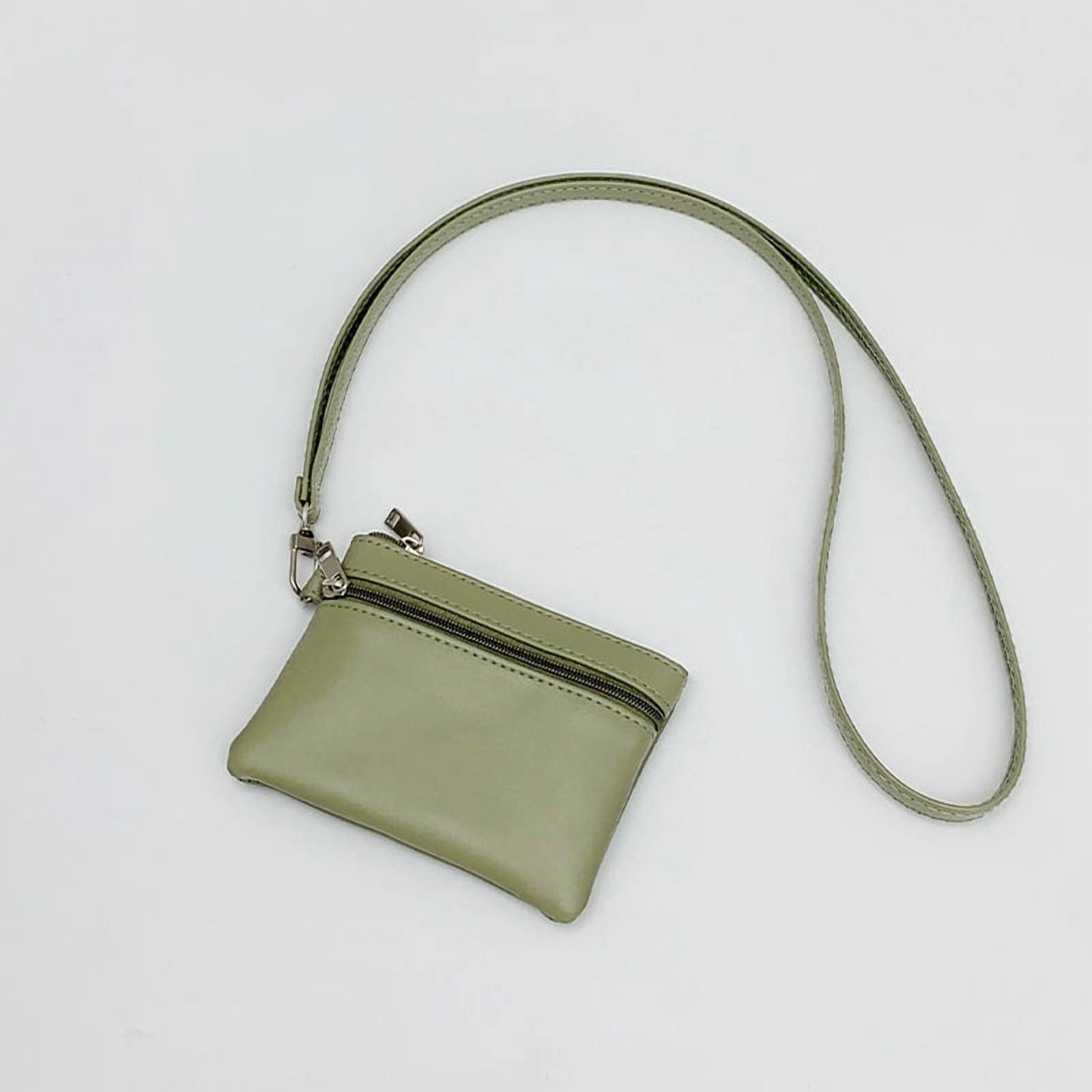 Kingswick Neck Mount Card Case with Lanyard Student ID Holder Zipper ...