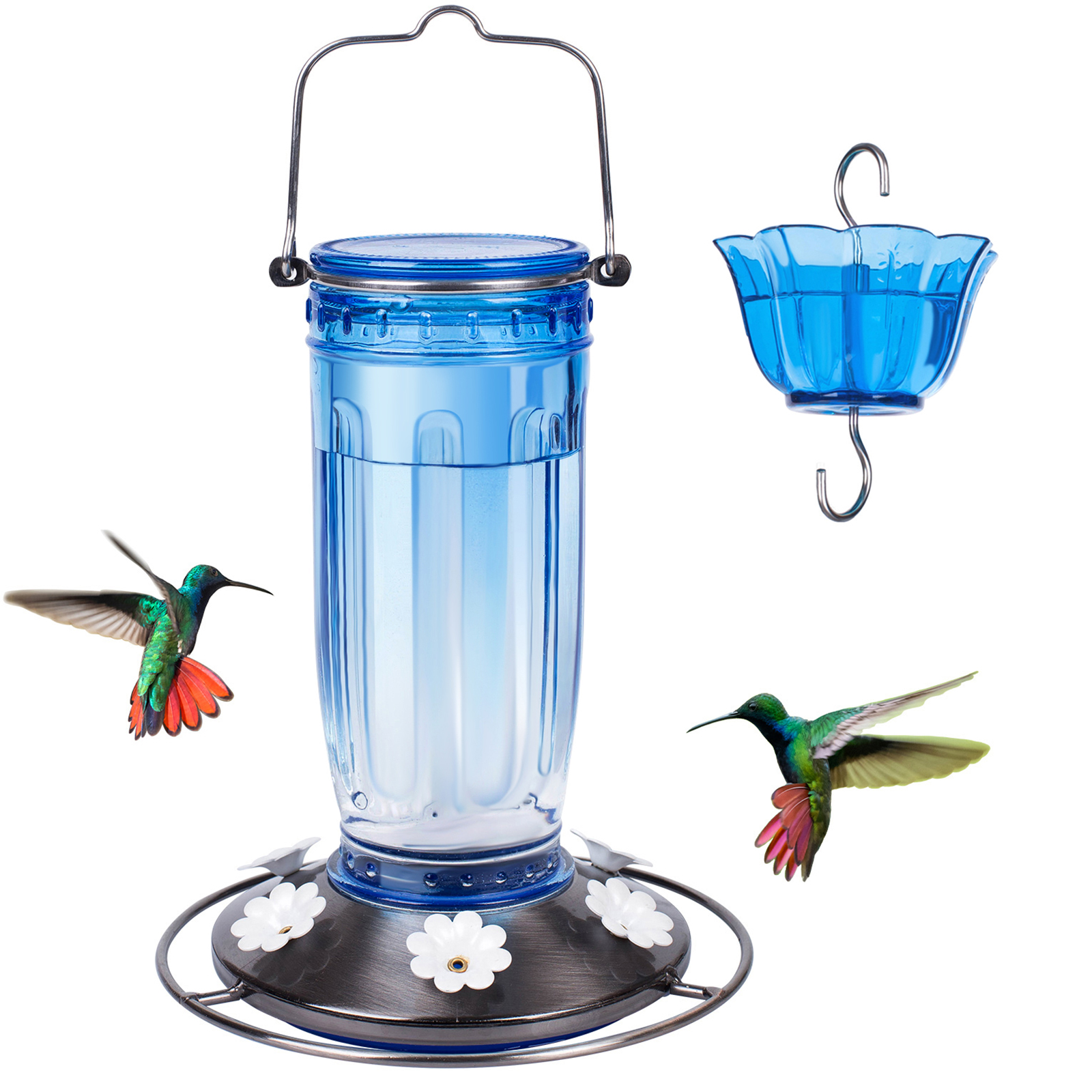 Container Hummingbird Feeder Hanger, Black - Walmart.com