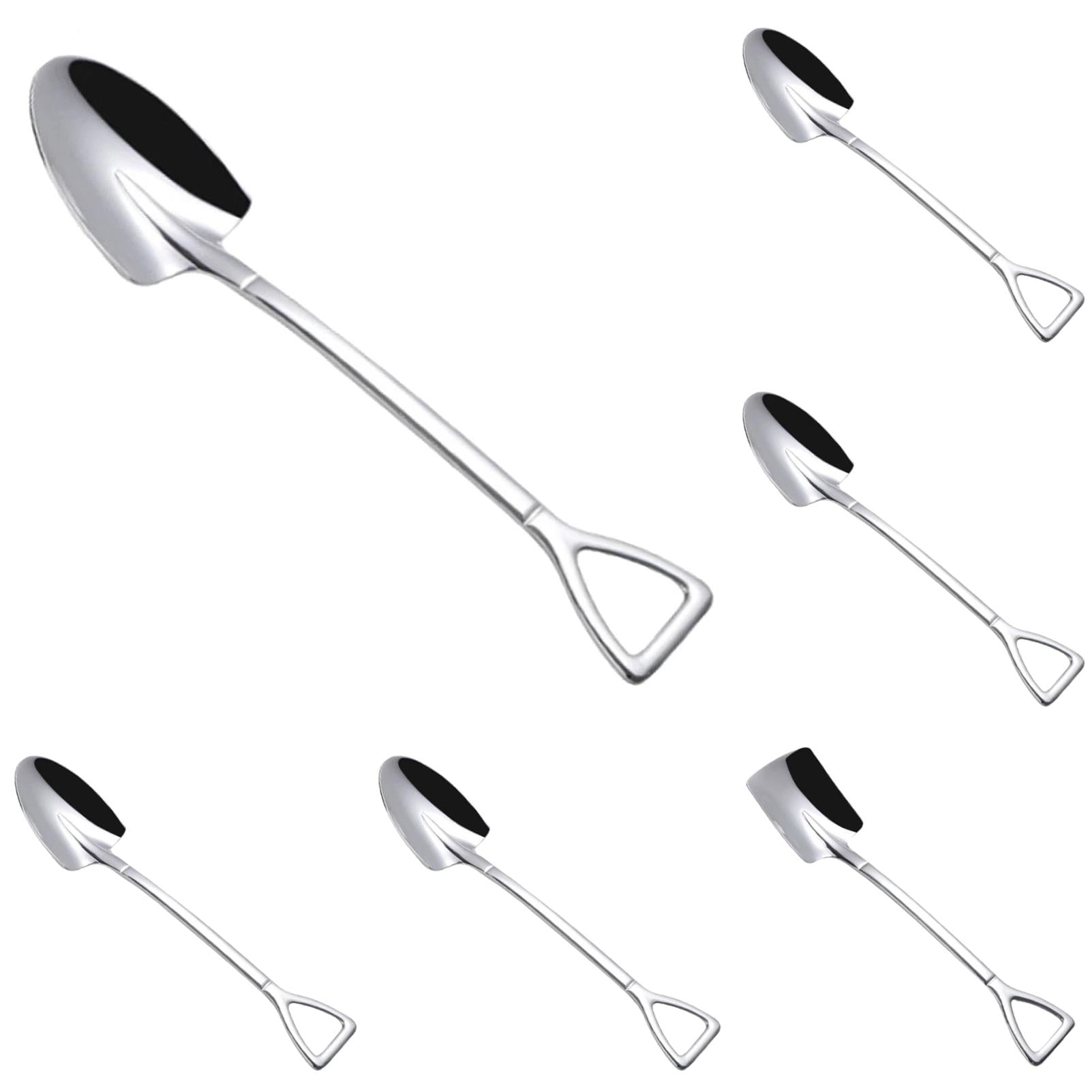 Kingtow Stainless Steel Teaspoon Coffee Ice Cream Watermelon Dessert ...