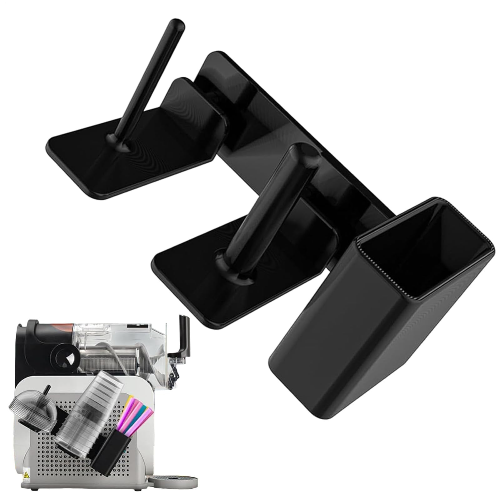 Kingtow Storage Compartment Storage Rack, Cup Organizer for Slush ...