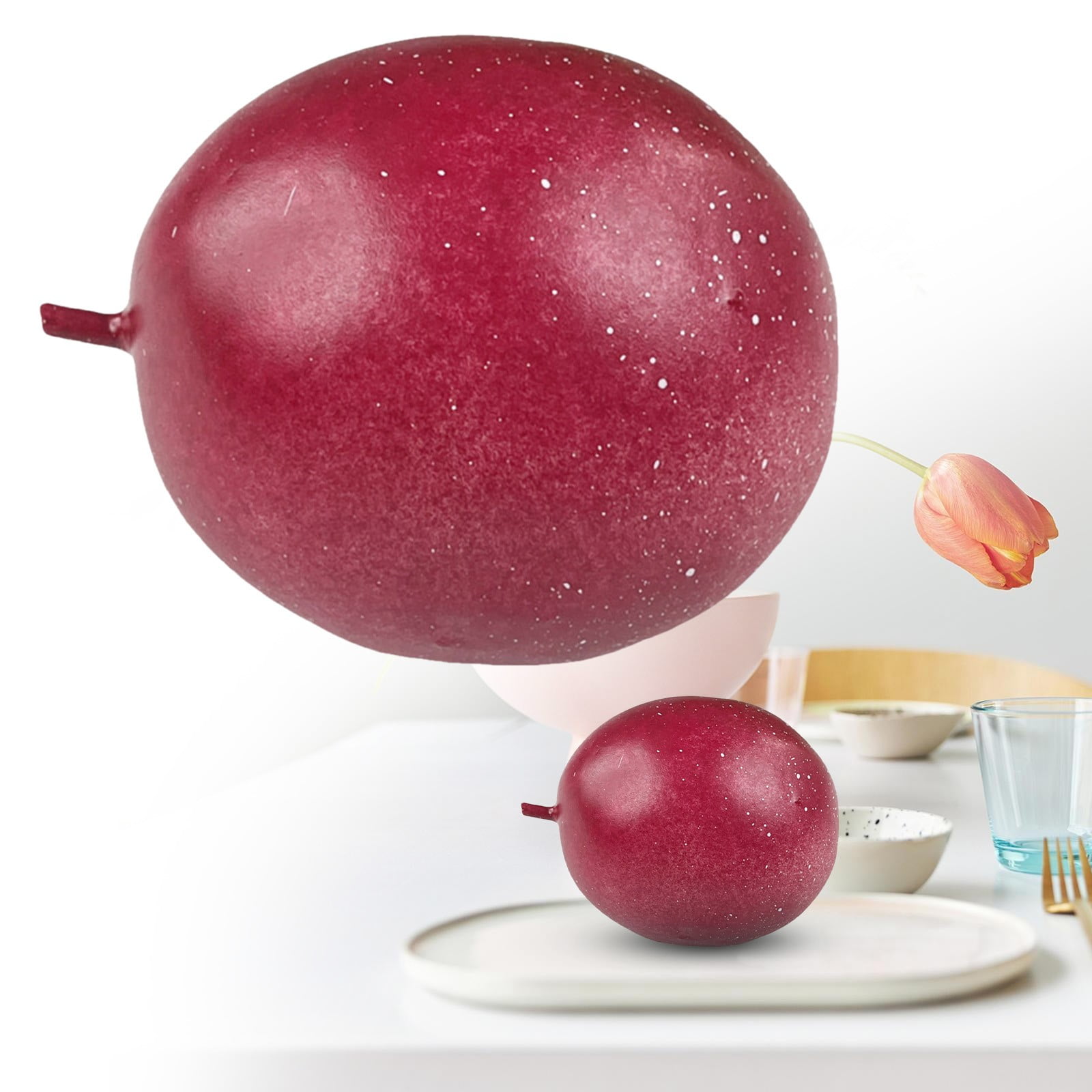 Kingtowag Artificial Fruit Decor (Faux Food Display, Kitchen And Table ...