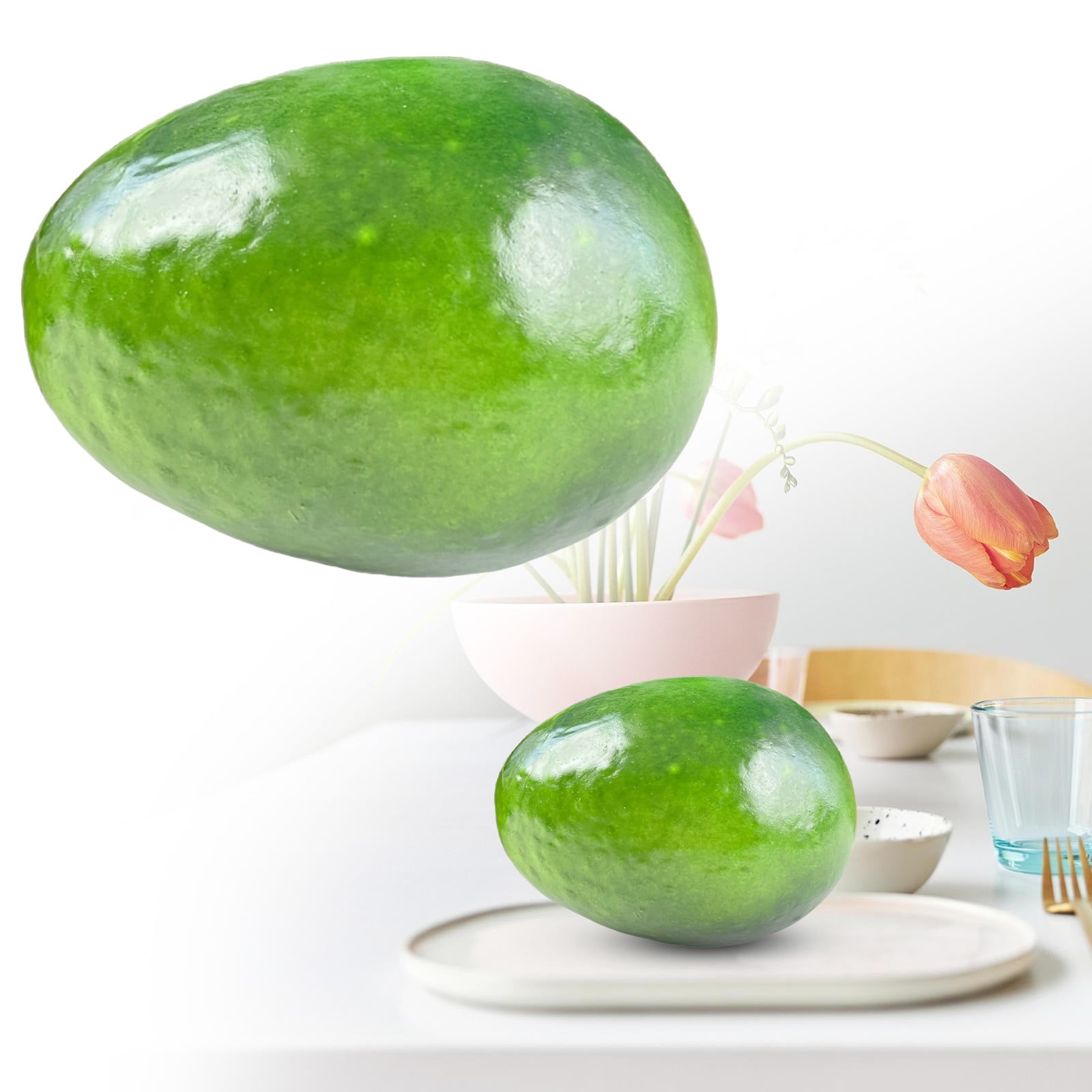 Kingtowag Artificial Fruit Decor (Faux Food Display, Kitchen And Table ...