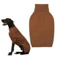 Kingtowag Coffee Color Dog Pullover Size XXXXL, Thermal Knit Christmas ...