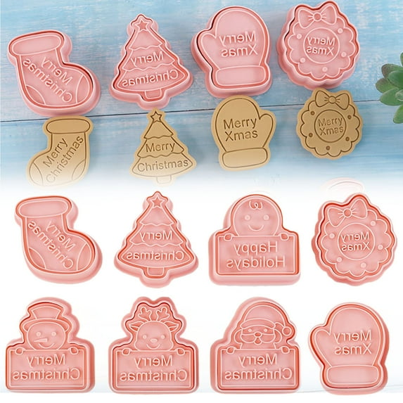 Kingtowag (Compressible Dough Cutting for Family), Christmas Cookie ...
