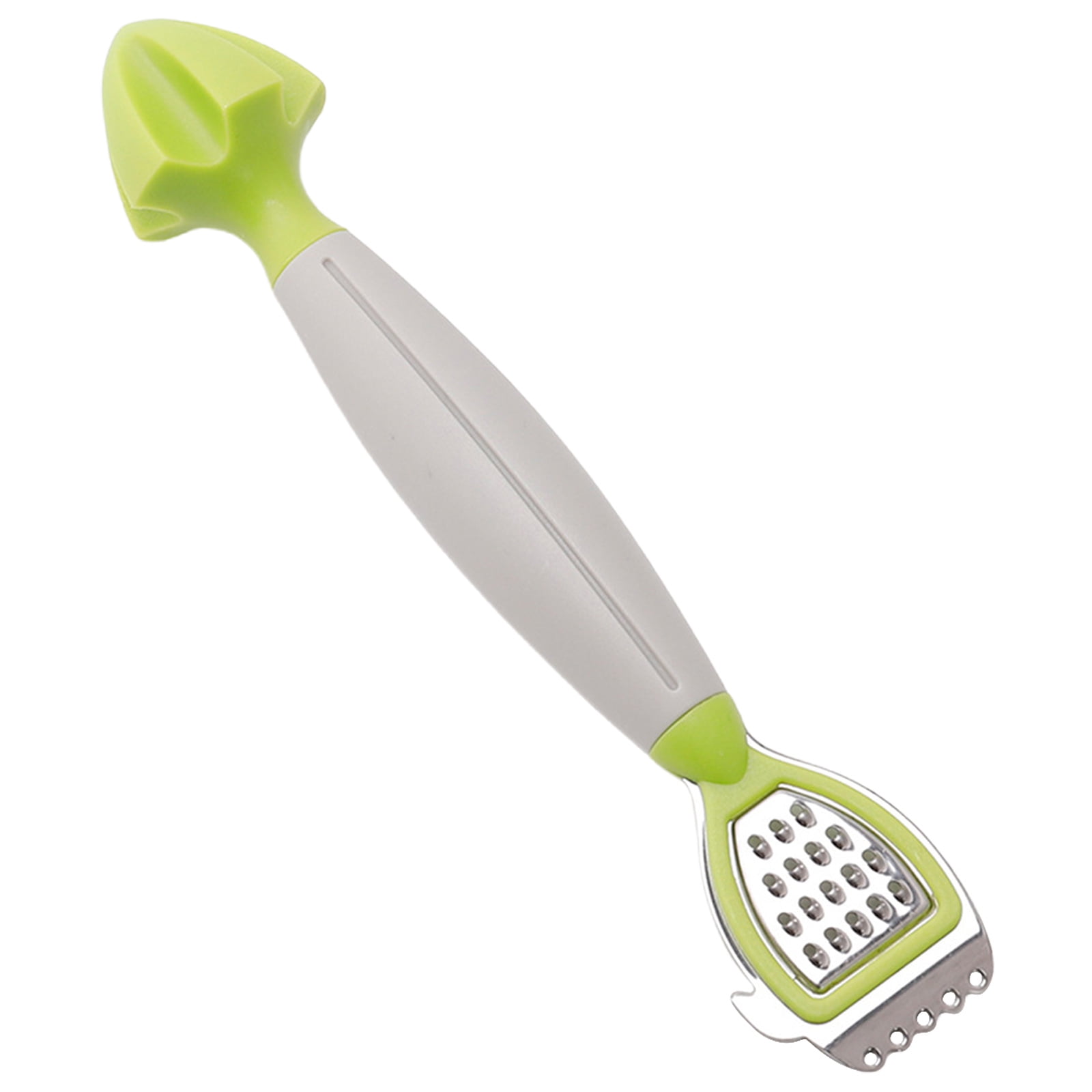 Kingtowag Grey Multi-Purpose Lemon Zester & Juicer, Stainless Steel ...