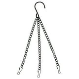 Kingtowag Hanging Planter Chains, 25Cm Black Planter Chain - Hanging ...
