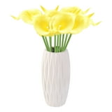 Kingtowag Mini Calla Lily Flowers, 10 Realistic Calla Lilies, Enhances ...