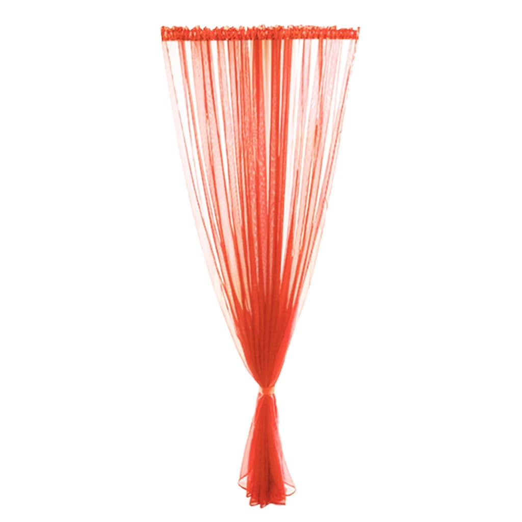 Kingtowag Window Curtains Curtain Clearance, Leaves Sheer Curtain Tulle ...