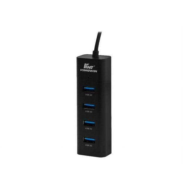 Kingwin KWZ-400-BK - Hub - 4 x SuperSpeed USB 3.0 - desktop - Walmart.com