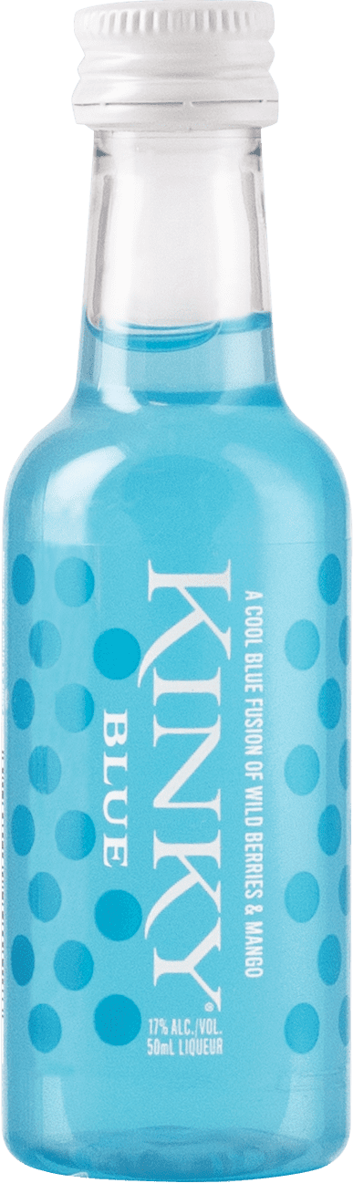 Kinky Cocktails Blue Liqueur, Vodka, 34 Proof, 50ml Plastic Bottle, 1.7 ...