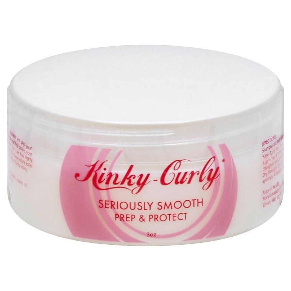 Kinky Curly Seriously Smooth Prep & Protect Smoothing Balm, 3 oz ...