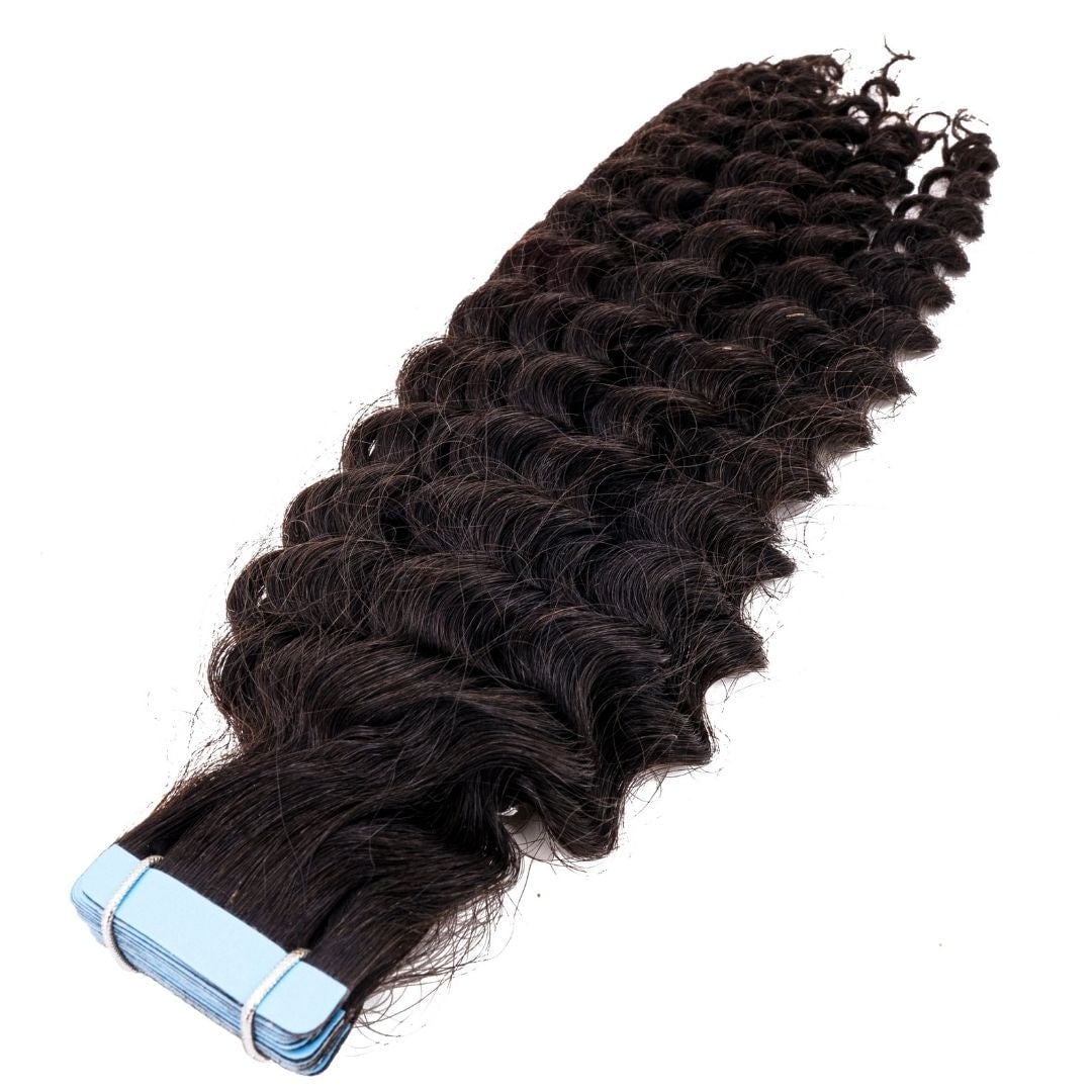 Kinky Curly Tape-In Extensions - Walmart.com