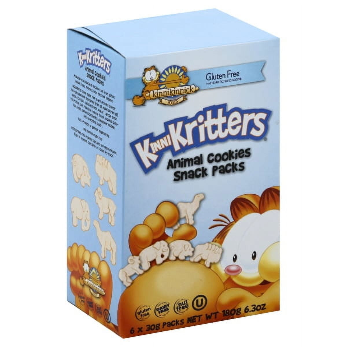 Kinnikinnick Foods Kinnikinnick KinniKritters Animal Cookies,, 6 ea ...